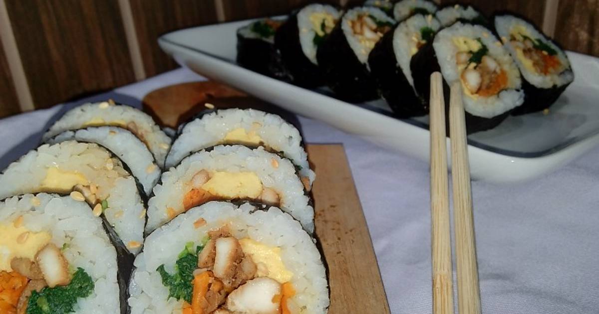 29 resep gimbap ayam fillet enak dan mudah - Cookpad