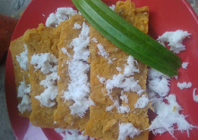 Resep Getuk Telo Oranye oleh Sumarmi Kingking - Cookpad