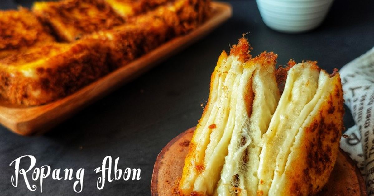 Resep Ropang Abon (Roti Panggang Abon) oleh Ellaelloet - Cookpad