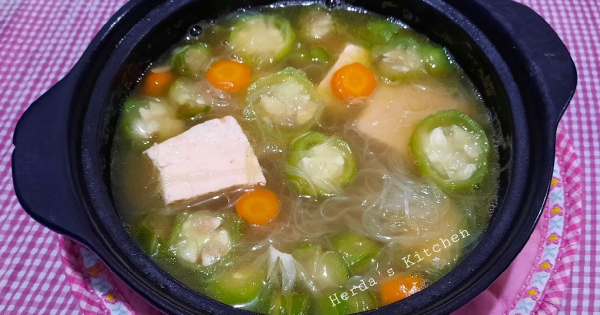 Resep Sup Oyong Kaldu Udang oleh Herda's Kitchen - Cookpad