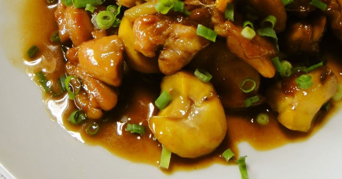 A Chef's Recipe For Chinese Style Chestnut And Chicken Stir Fry With ...
