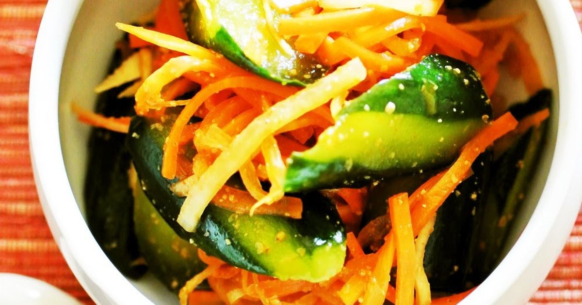 Instant Cucumber Kimchi Using Versatile Korean Flavoring Mix Recipe By ...