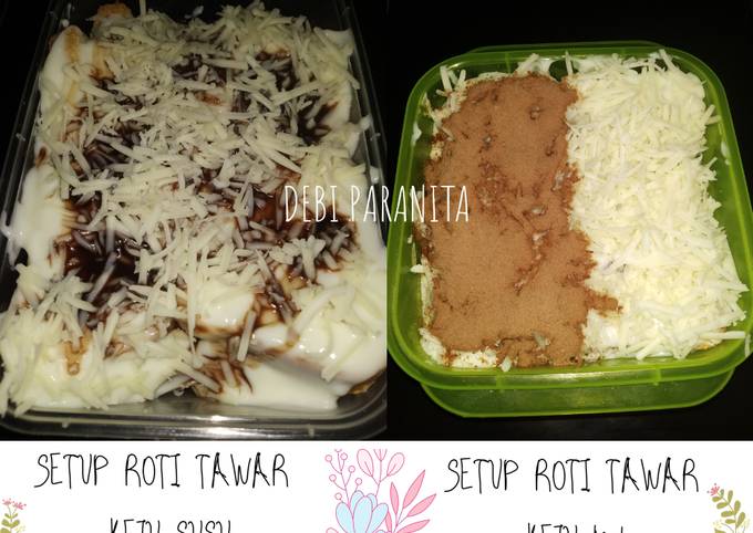 Resep Setup roti tawar keju milo oleh Debi Galis - Cookpad