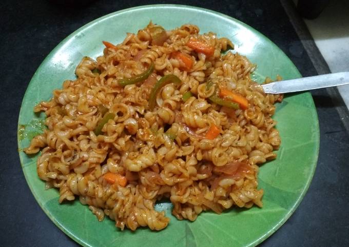 Masala pasta Recipe by Uma Malpani - Cookpad