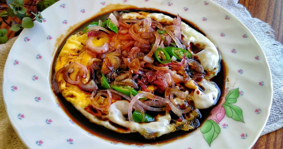 Resipi Telur Kicap Bawang oleh shazrina - Cookpad