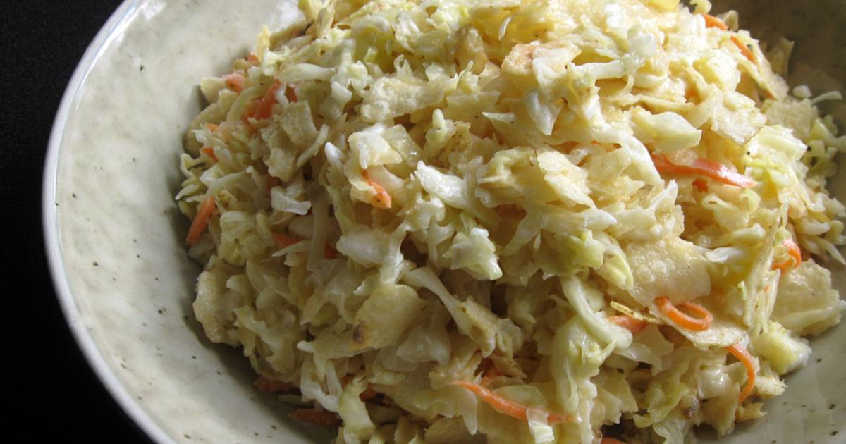Potato Chips (Crisps) Coleslaw Recipe by Hiroko Liston - Cookpad