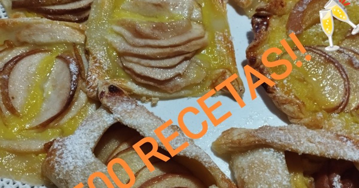 Facturas Simples Con Tapas De Empanadas De Manzana Y Pera Receta de ...