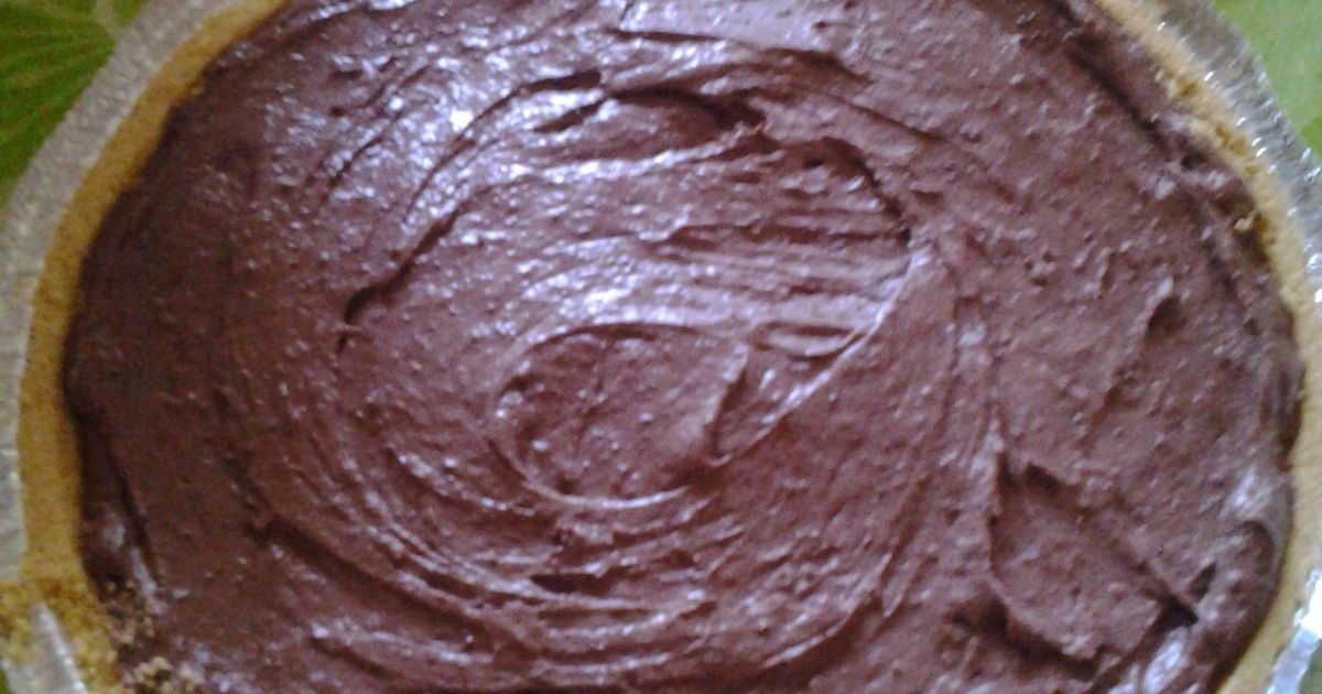 No Bake Triple Chocolate Pie Recipe By Amanda