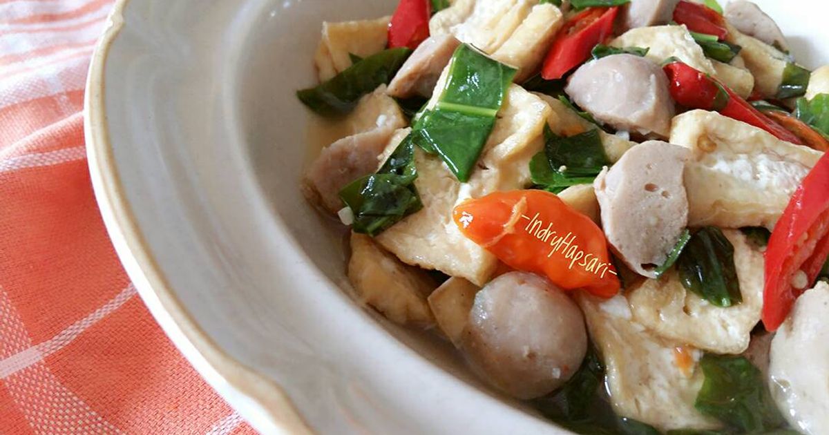 123 resep tumis melinjo tahu pedas enak dan mudah - Cookpad