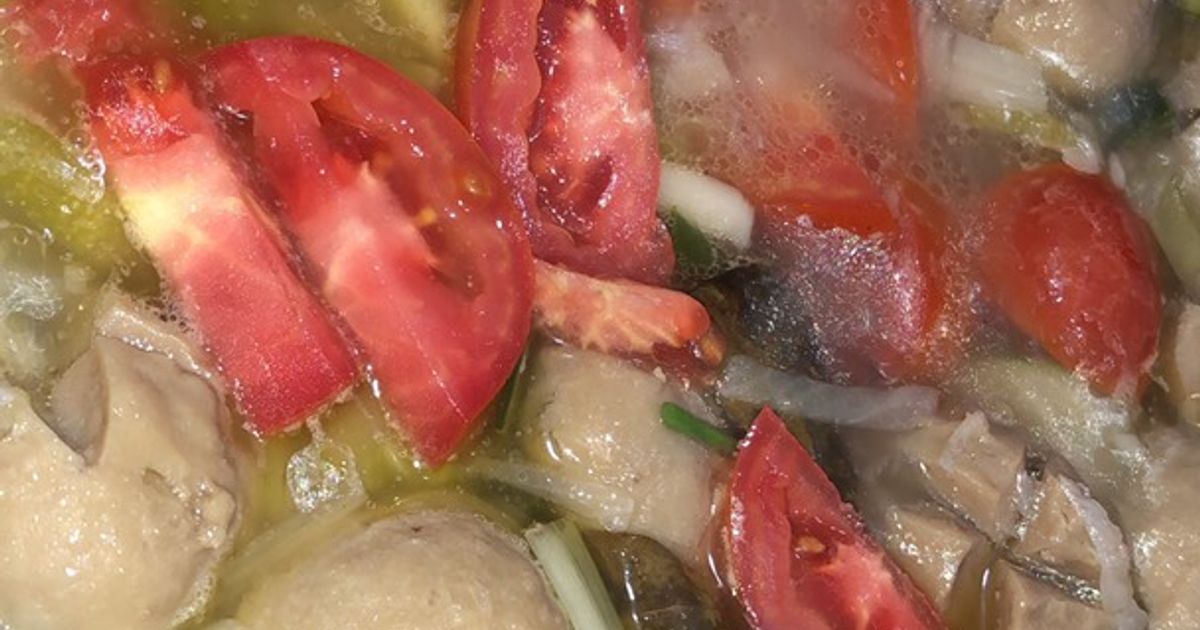 Resep Sayur Bening Baso, Timun, Labu Siam oleh Yanti Ghozali - Cookpad