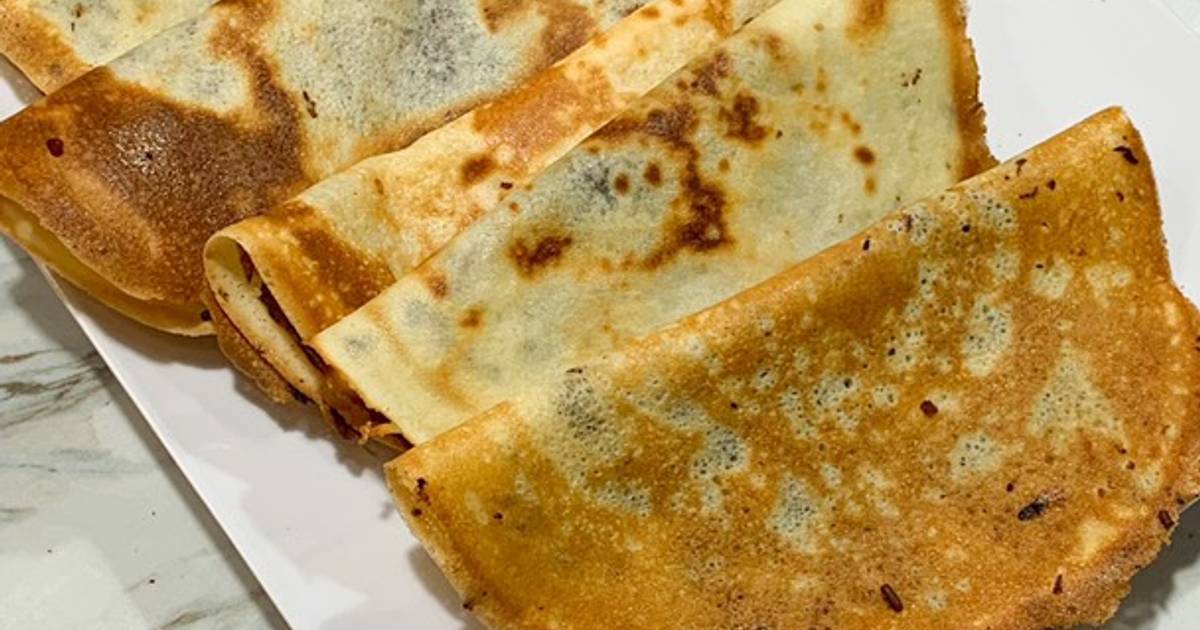 Resep Lekker / Crepe (Teflon Rumahan) oleh Ines prmsr - Cookpad