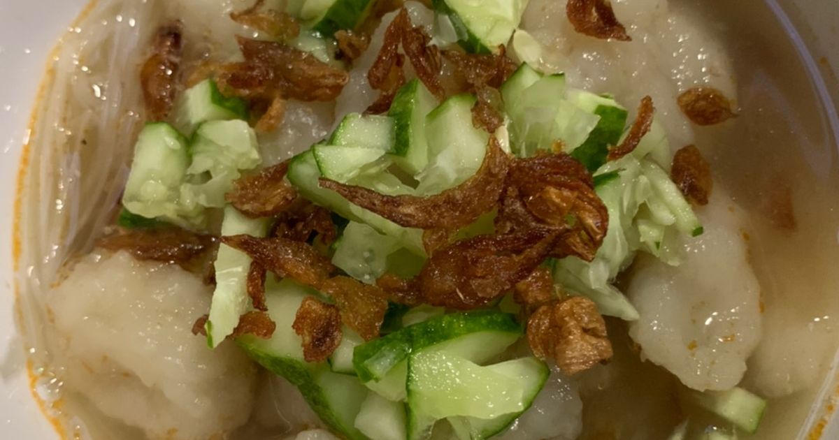 Resep Tekwan Kuah Kaldu Udang oleh Kitchentells - Cookpad