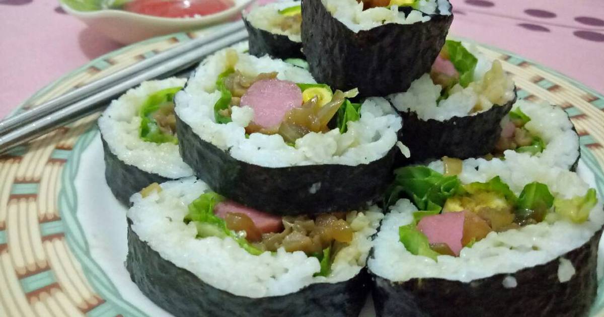 4 resep sushi sausage teriyaki enak dan mudah - Cookpad
