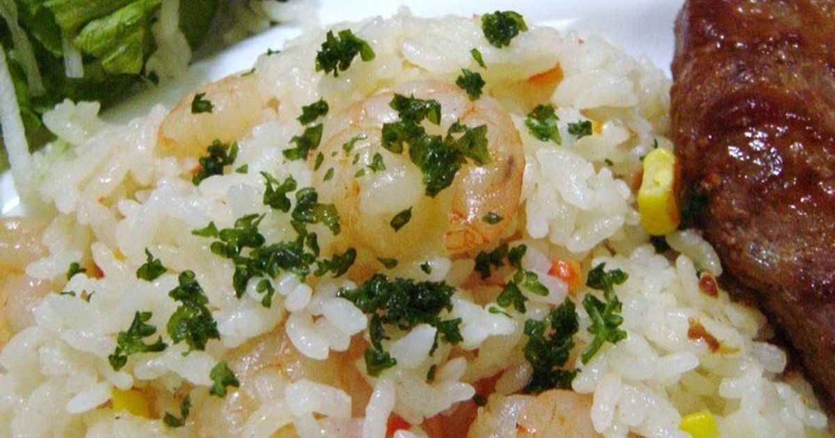 Rice Cooker Shrimp Pilaf Recipe By Cookpad.Japan