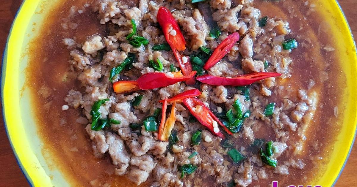 11 resep tim tahu telur siram daging enak dan mudah - Cookpad