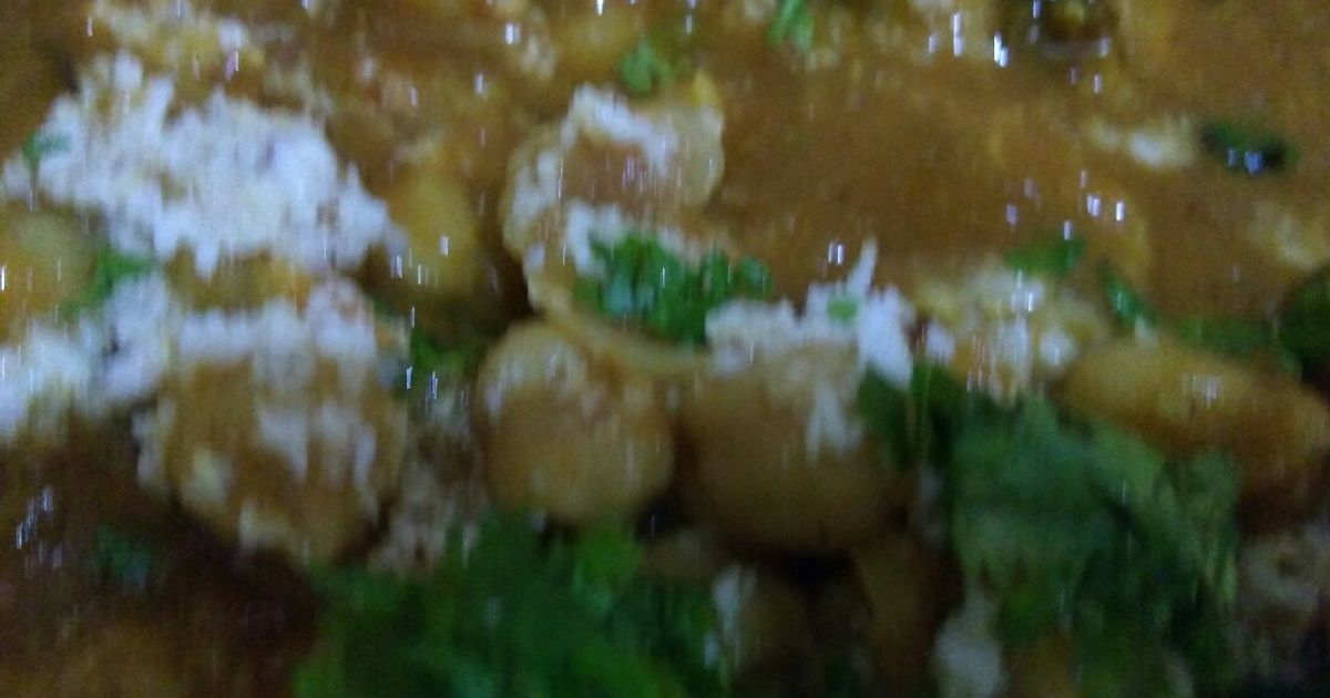 Chickpeas In Besan Coconut Gravy Recipe by Hema Brijwani - Cookpad