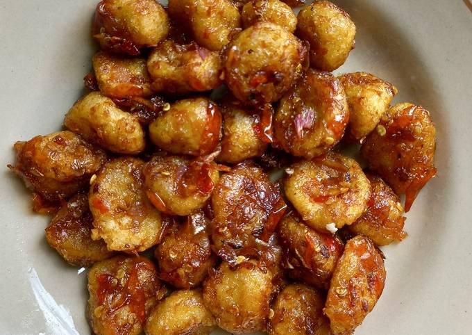 Resep Pentol Pedas Manis oleh resta - Cookpad