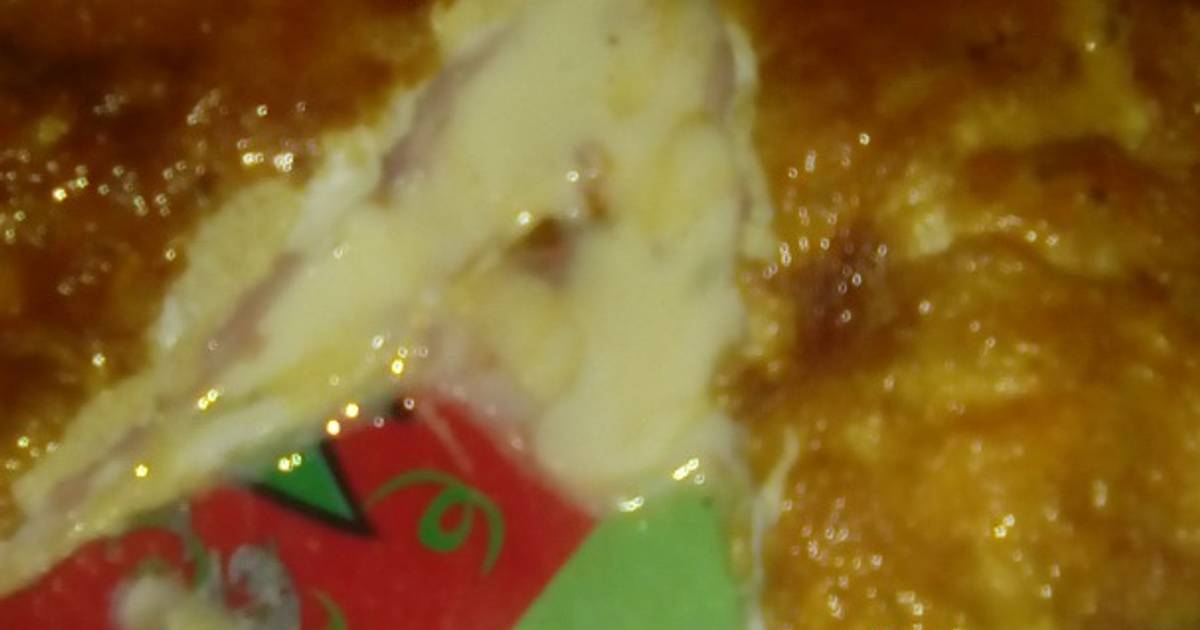 Omelette de jamón y queso Receta de Vero- Cookpad