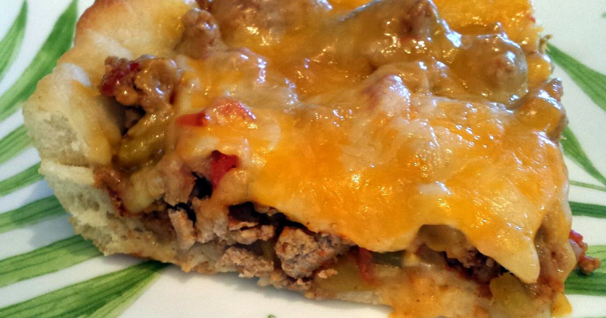 Deep Dish Taco Pizza Recipe By Kimchee707