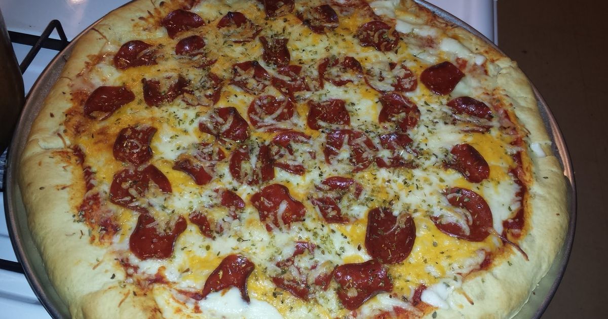 Gourmet Stuffed Crust Pizza Recipe By Kitchen Wizard
