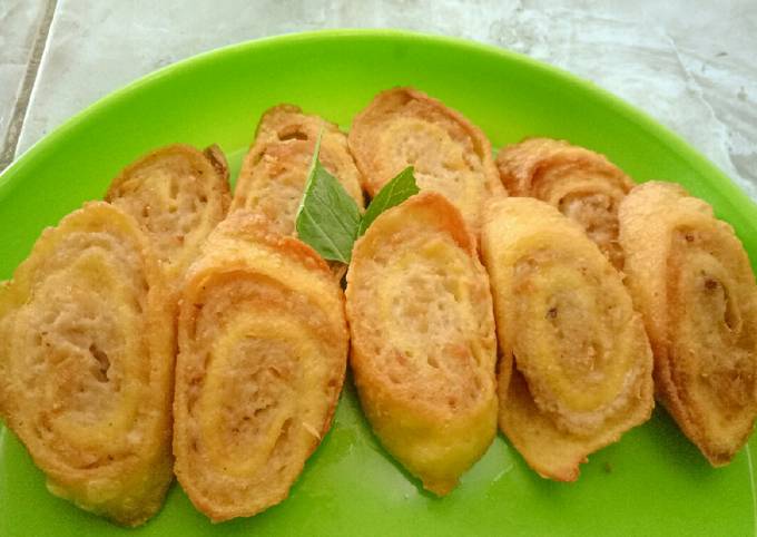 Resep Chicken Egg Roll ala Hokben oleh Shanti - Cookpad