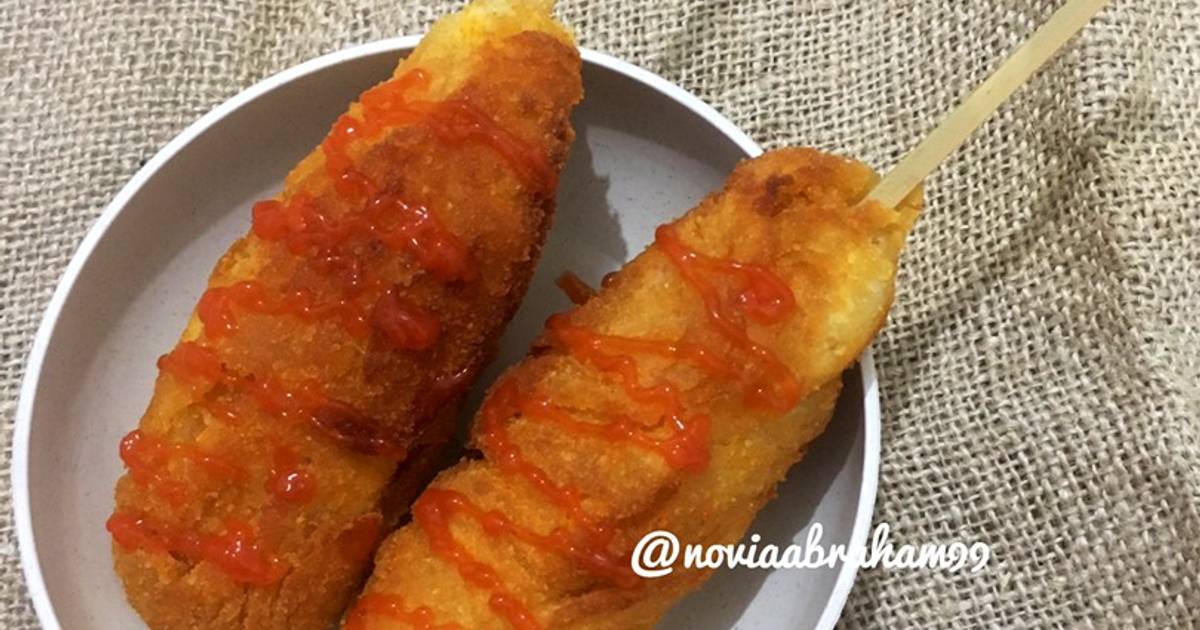 Resep Corn Dog oleh Novia Setiati - Cookpad