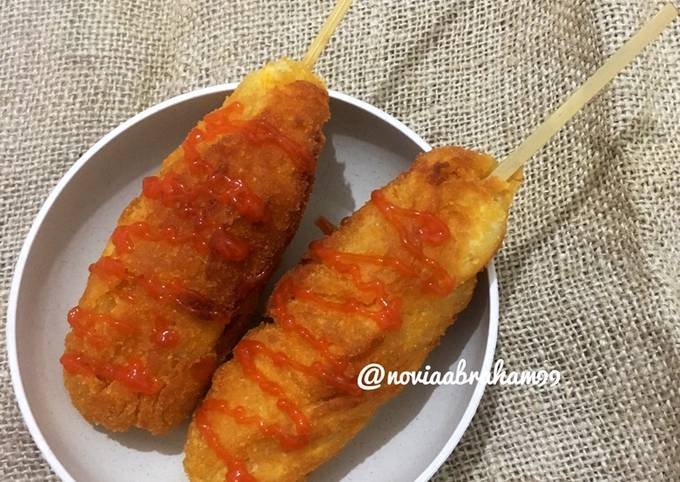 Resep Corn Dog oleh Novia Setiati - Cookpad