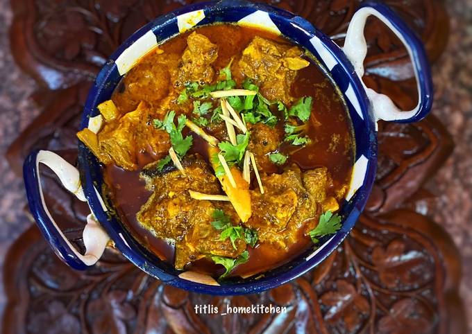Mutton Nihari Recipe by ayndrila dutta - Cookpad