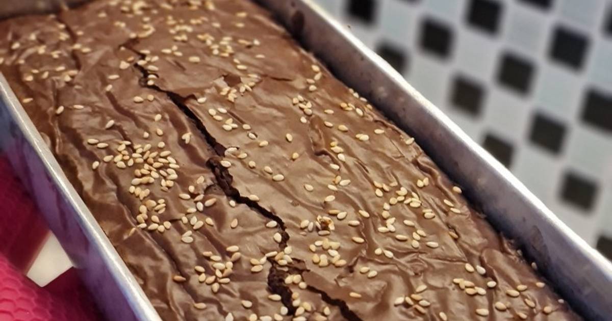 Resep Brownies Tepung Mokaf easy simple recipe oleh dewi.mum - Cookpad