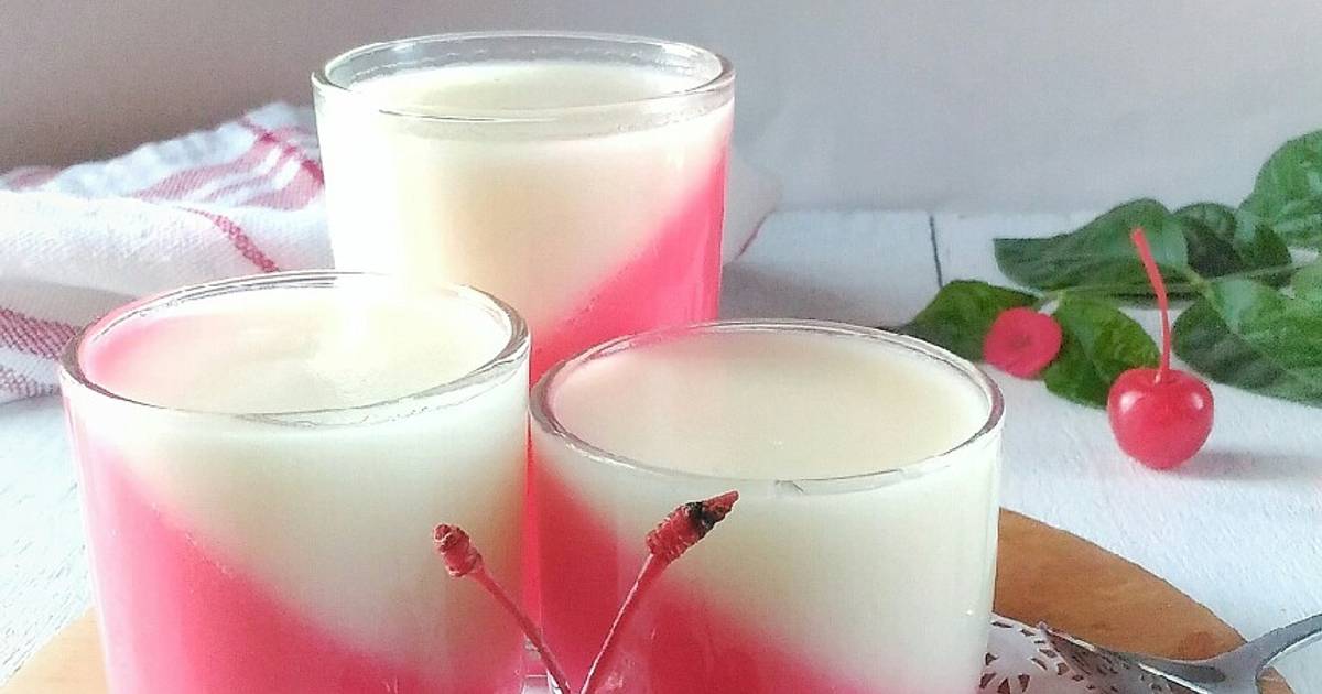 Resep Puding merah putih oleh Feni Resianti - Cookpad