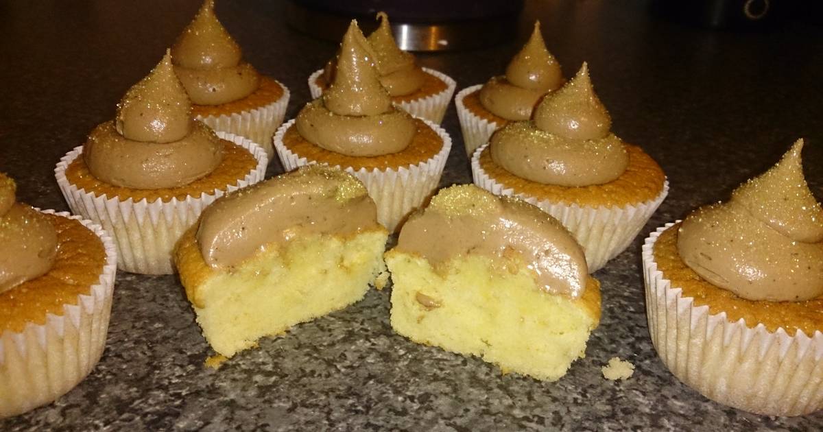 Vanilla & chocolate cupcakes Recipe by carleyreeson - Cookpad