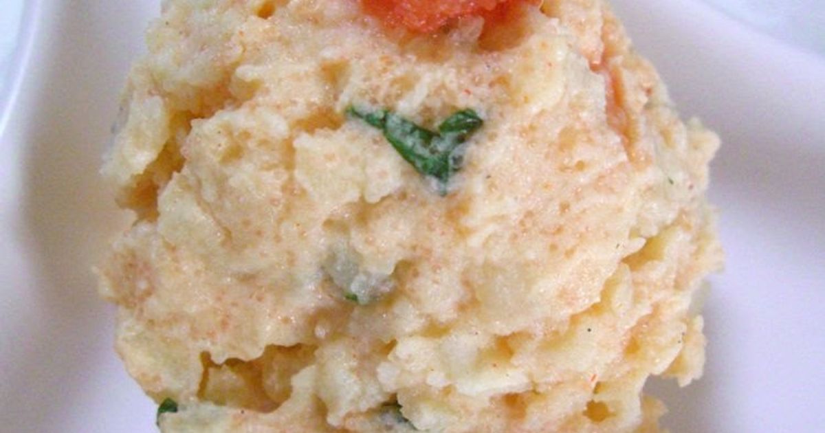 Potato Salad With Tarako Recipe By Cookpad.Japan