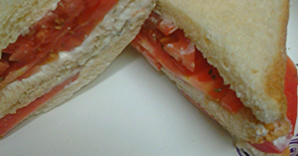 Tomato Sandwich Recipe By Skunkmonkey101