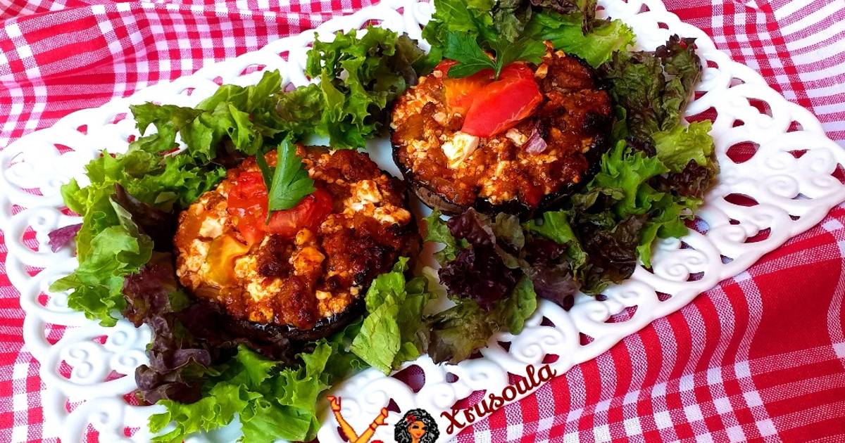 Μανιτάρια 🍄 γεμιστά με κιμά και φέτα 💯 συνταγή από τον/την Χρυσούλα ...