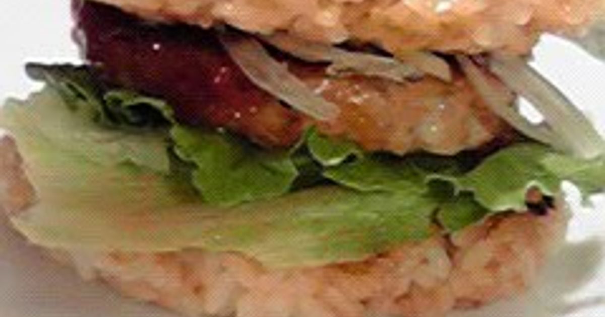 Mos Burger Style Chicken Rice Burger Recipe By Cookpad.Japan