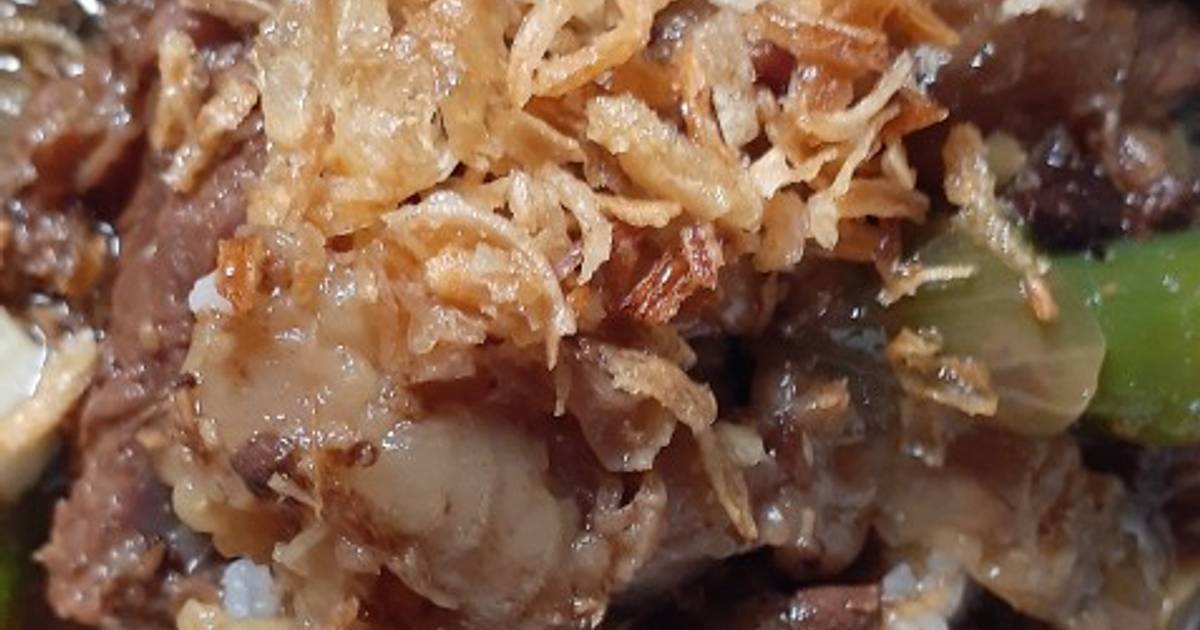 Resep Nasi grombyang khas pemalang oleh Andriana puspita - Cookpad