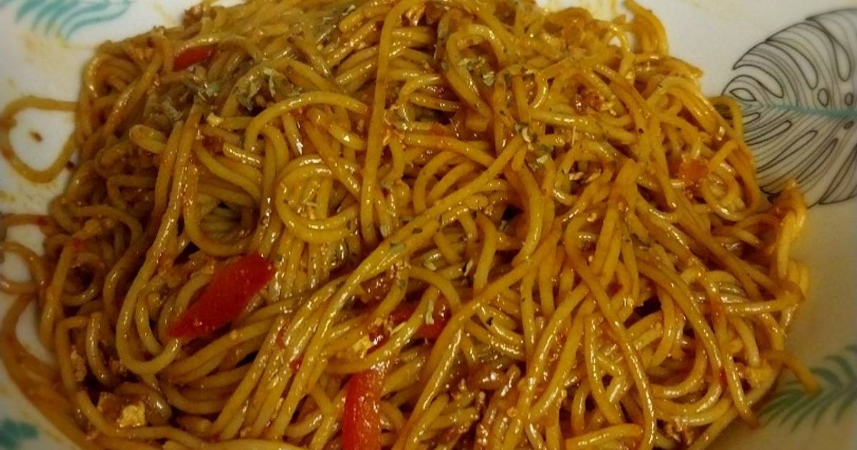 Pelbagai resepi spaghetti goreng yang simple tapi tetap sedap