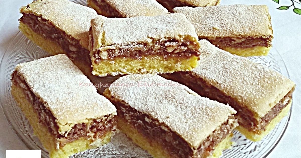 Diós Kekszes Linzer Piskóta Tetővel | Edit56 receptje - Cookpad receptek