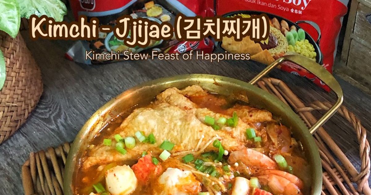 Resipi Kimchi Jjijae (김치찌개) oleh Salina Jalaludin - Cookpad