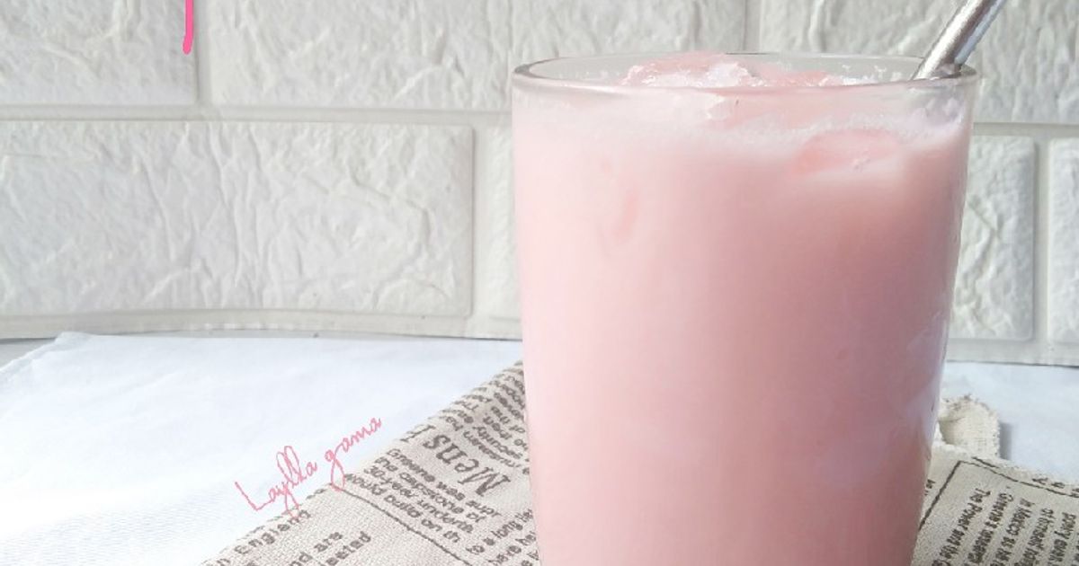 Resep Es Pink Lava oleh Laylla gama - Cookpad