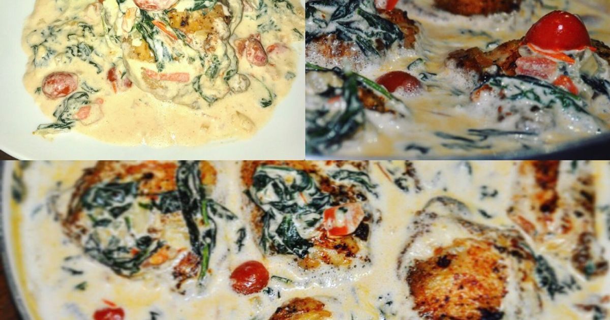 Pollo Cremoso Toscano Receta de Norma Rizo- Cookpad