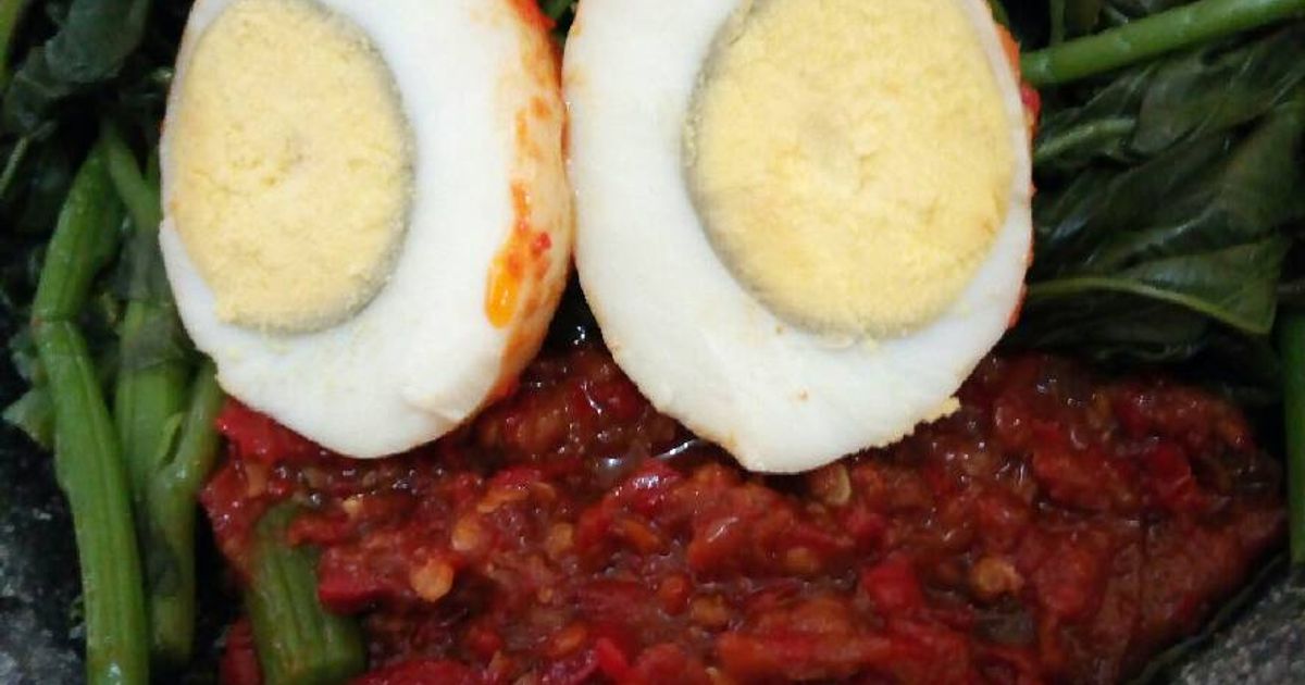 Resep Bayam Rebus Pake Sambal oleh Andrenia Giawati - Cookpad
