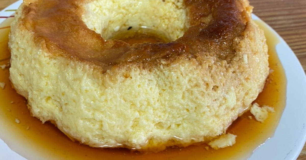 Flan Fácil Sin Horno Receta de Luna Amaro- Cookpad