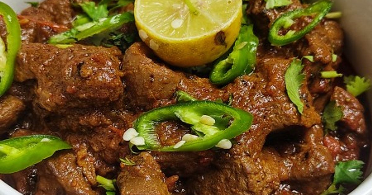 Mutton Kalaiji Recipe by Areeba Masroor - Cookpad