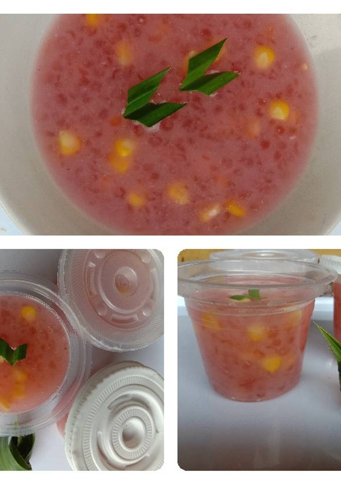 Resep Bubur Pacar Jagung Manis oleh dewi hag - Cookpad