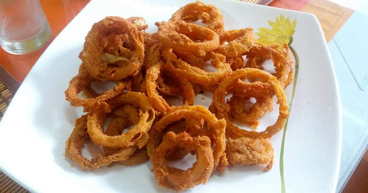 Aros de cebolla fritos - 299 recetas caseras- Cookpad