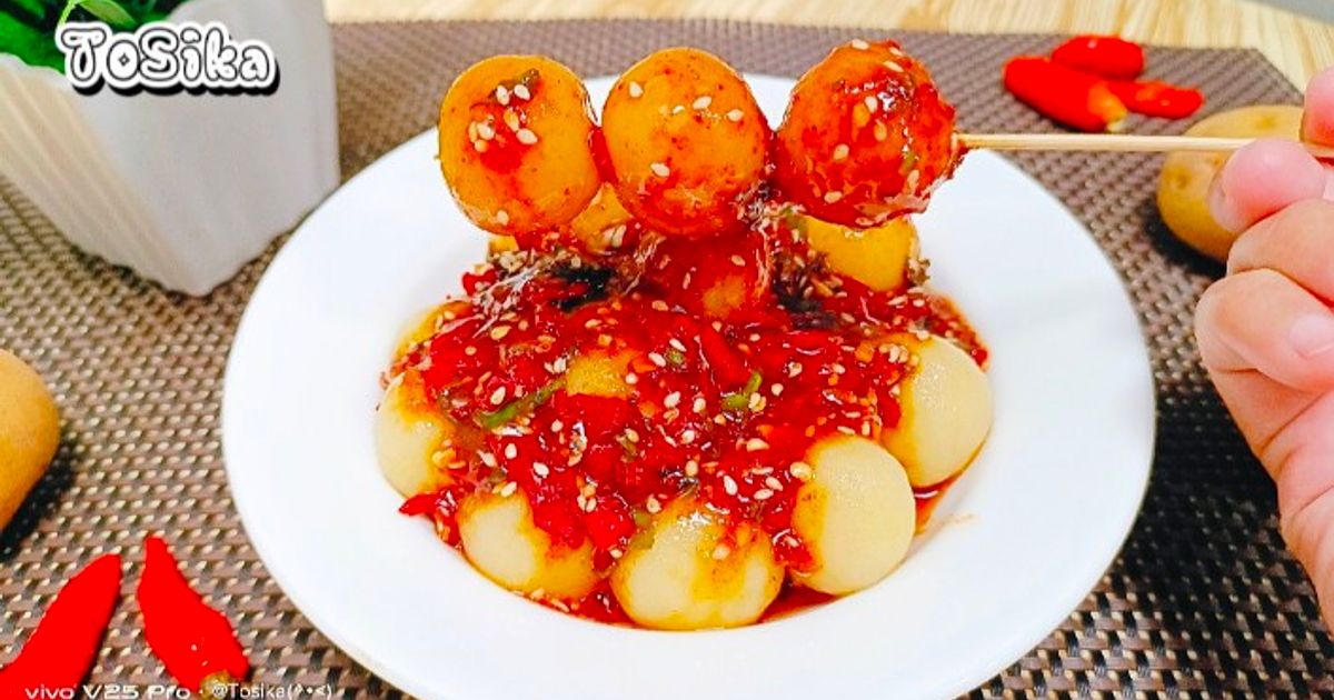 Resep cemilan simple kentang dan tepung tapioka rumahan enak dan mudah ...