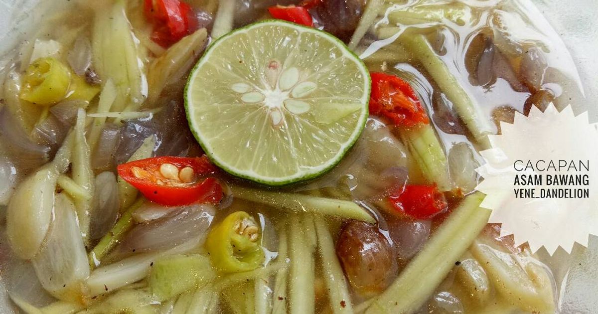 Resep Cacapan Asam Bawang Khas Banjar #Dandelion oleh Yene Eka Rahman ...