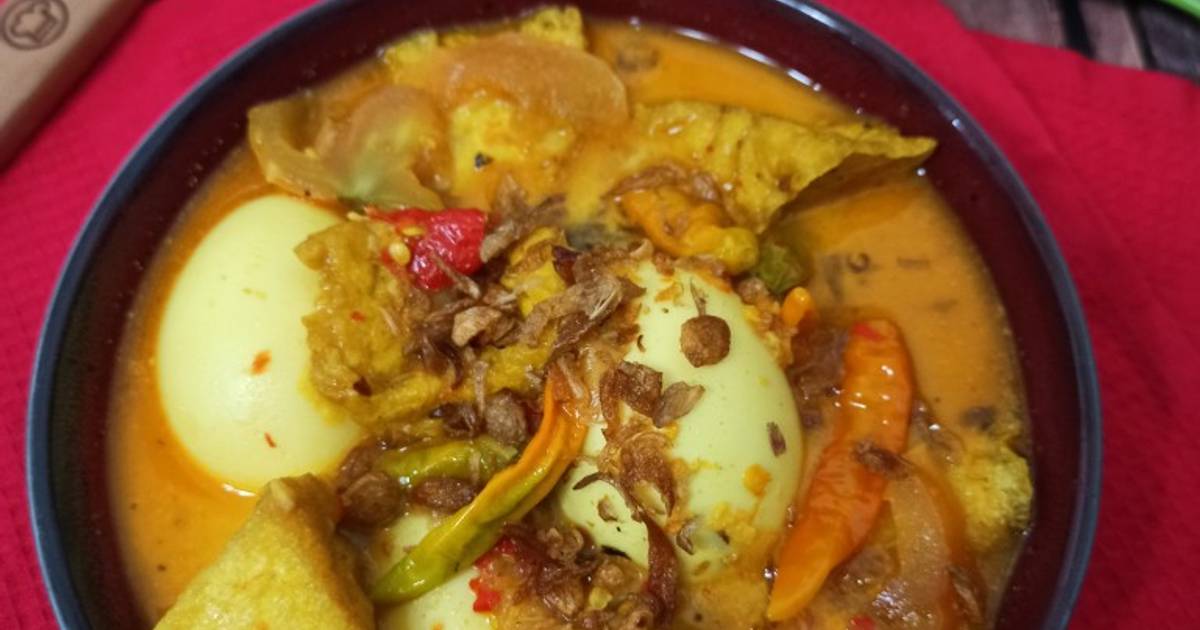 389 resep gulai tahu telur pedas enak dan mudah - Cookpad
