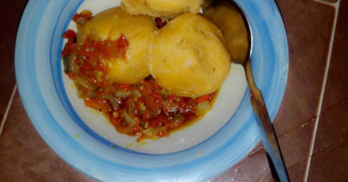 Moi Moi With Ata Sauce Recipe by _aisuph - Cookpad
